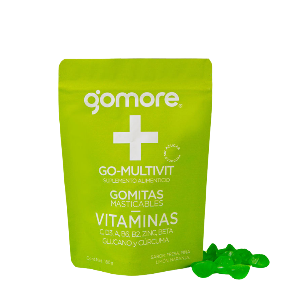 Gomitas Multivitamínico Adulto GoMore | Vitaminas Esenciales – www ...