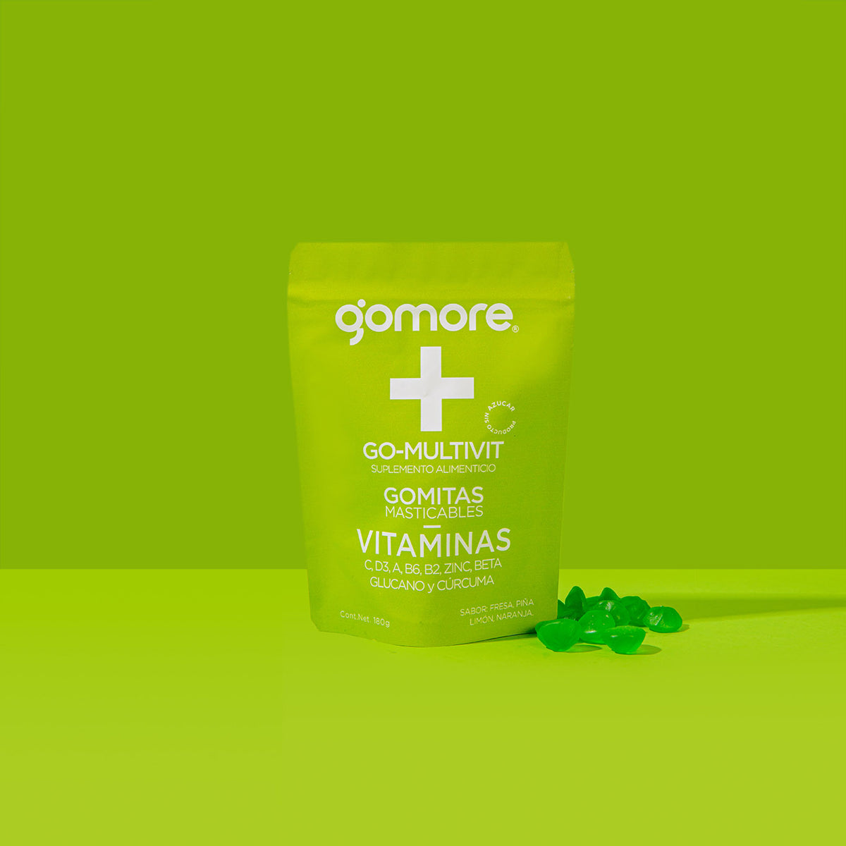 Gomitas Multivitamínico Adulto - Sin azúcar – www.gomore.com.mx